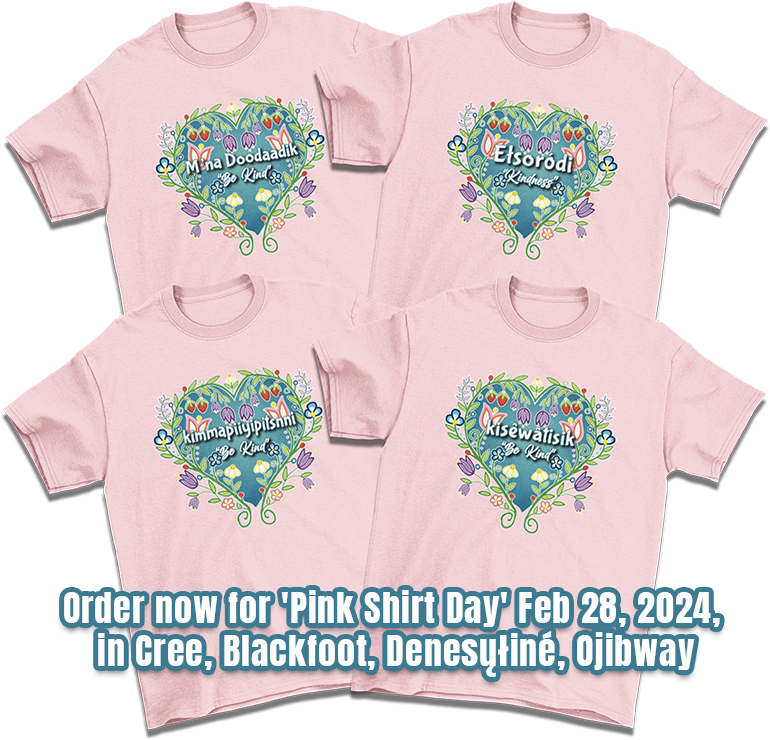 Anti-Bullying "Pink Shirt Day" - Feb 28, 2024 – Young Spirit Supplies