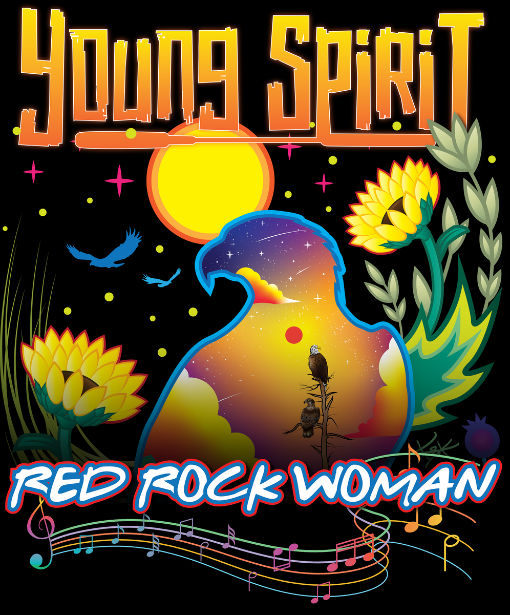 "Red Rock Woman", T-Shirt – Young Spirit Supplies